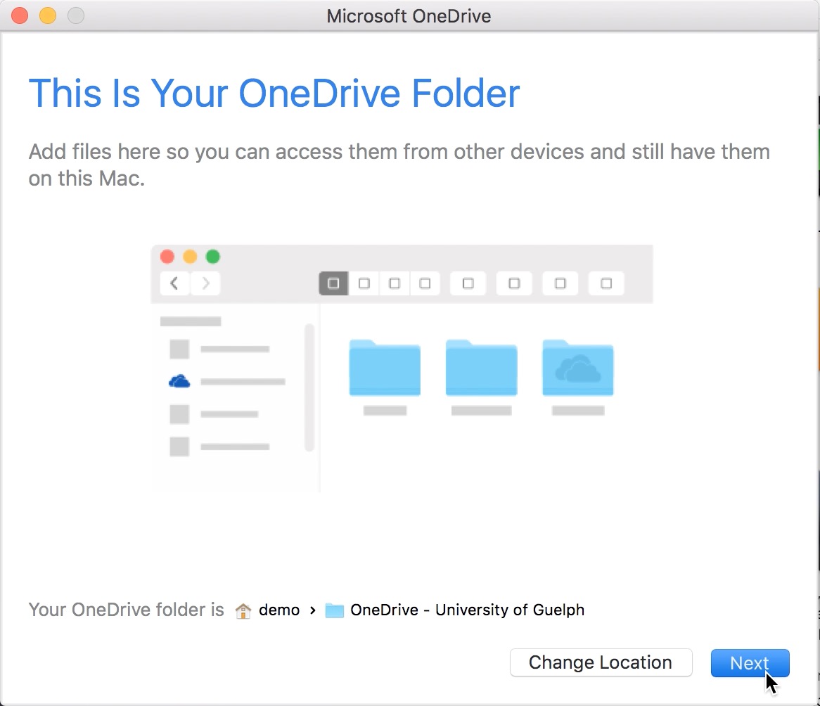 OneDrive Sync Client Configuration | Computing & Communications Services