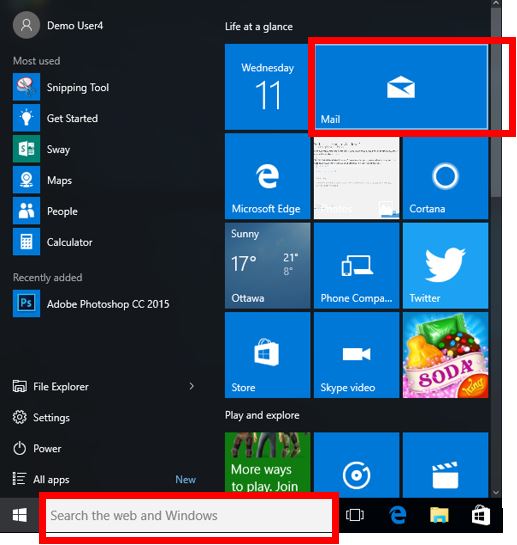 Windows Mail App Configuration | Computing & Communications Services