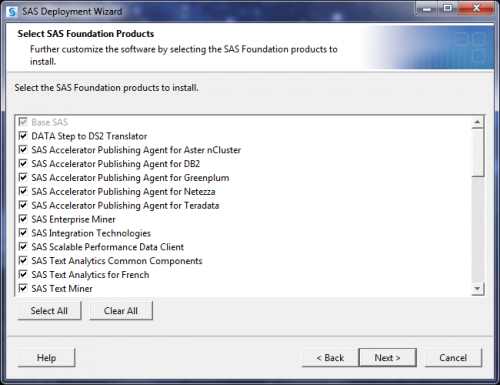 Installing SAS 9.3 for Windows XP/Vista/7 | CCS