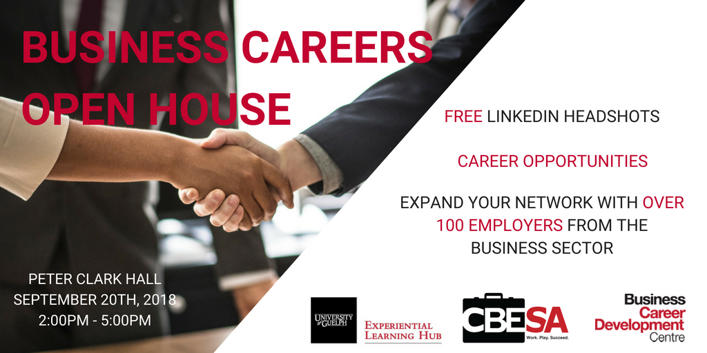 Business Careers Open House | Gordon S. Lang School of Business and ...