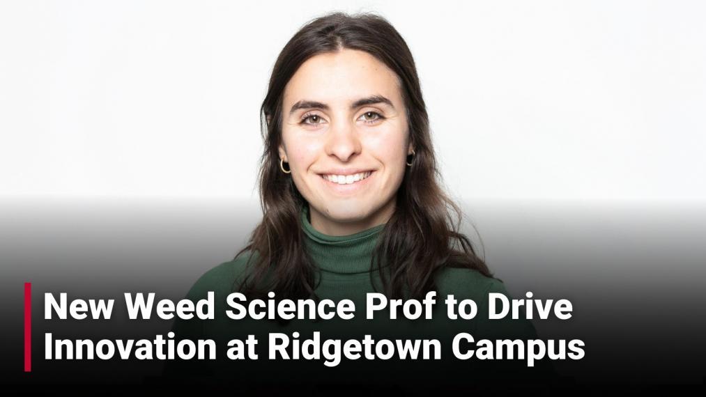 New Weed Science Professor Set to Drive Innovation at the Ridgetown ...