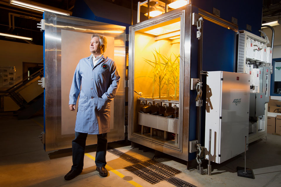 How scientist Mike Dixon is using space technology to combat food ...